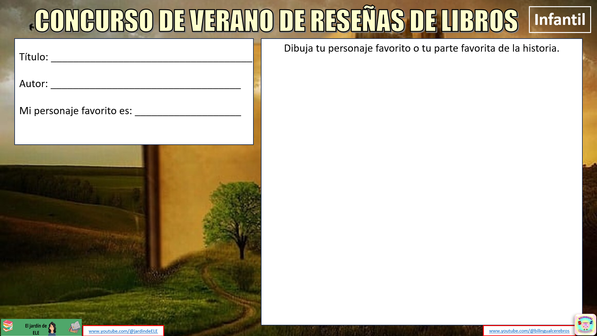 Book Review Summer Contest / Concurso de reseña de libros